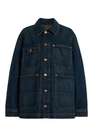 SLVRLAKE Denim Chore Jacket - Dark Wash