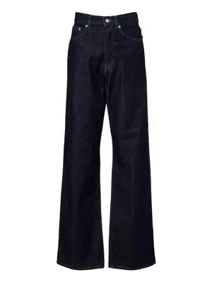 Dries Van Noten High-rise Wide-leg Jeans - Blue