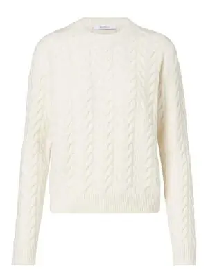MAX MARA Aramis Cable-Knit Cashmere Sweater