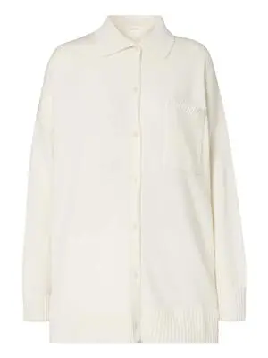 Max Mara Cashmere Overshirt - White