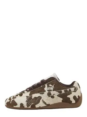 PUMA Speedcat Animal Print Sneakers - Brown