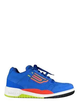 Bally Kuba Sneaker - Royal Blue/orange/neon Yellow