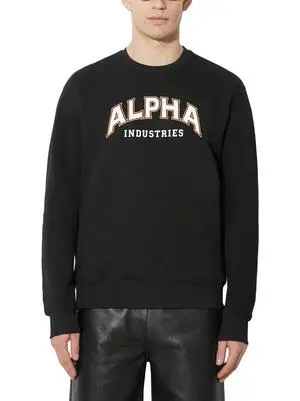 Alpha Industries Crewneck Sweatshirt - Black