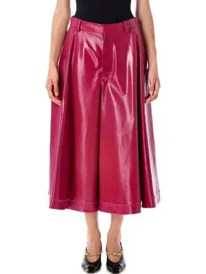 Bottega Veneta Wide-leg Pants - Strawberry