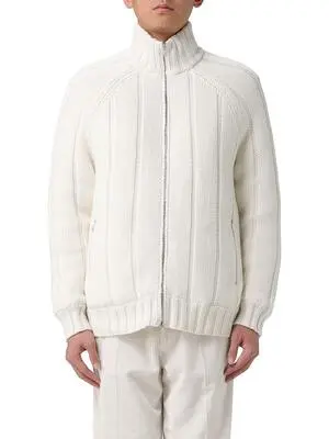 Brunello Cucinelli Zip-up Sweater - White