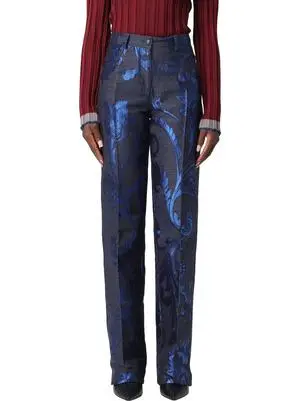 Etro Printed Straight Leg Jeans - Multicolor