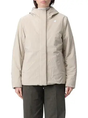 K-WAY Hooded Coat - Beige