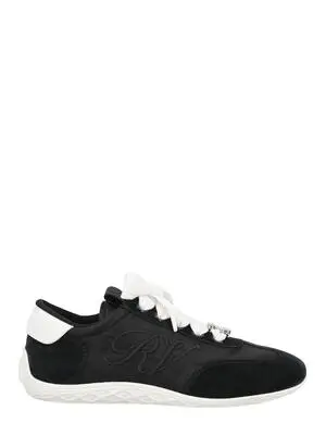 ROGER VIVIER Viv Low Charms Sneakers - Black