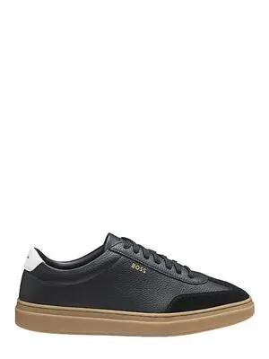 BOSS Leather Trainers