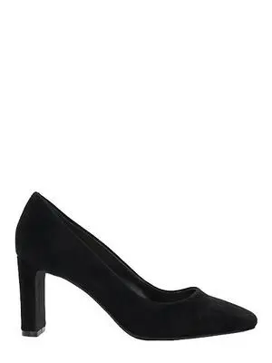 DUNE Heeled Courts - Black Suede