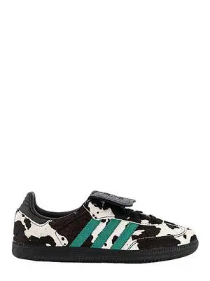Adidas Samba Lt Suede Trainers - Cow Print Black Lucid Bl