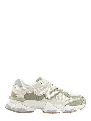 NEW BALANCE 9060 Suede And Mesh Trainers - Garter Snake Grey