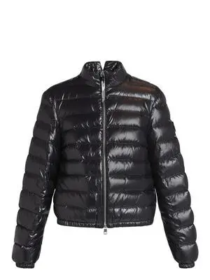 Moncler X Ee72 Edward Enninful Knut Short Down Jacket - Black