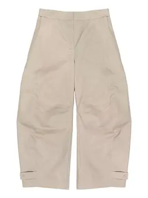 Bimba Y Lola Concealed-closure Trousers - Neutrals