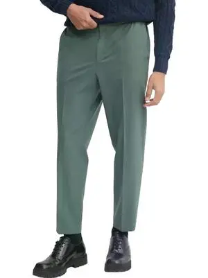 Hugo Straight-leg Trousers - Green