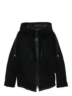 69 Zip-up Hooded Jacket - Black