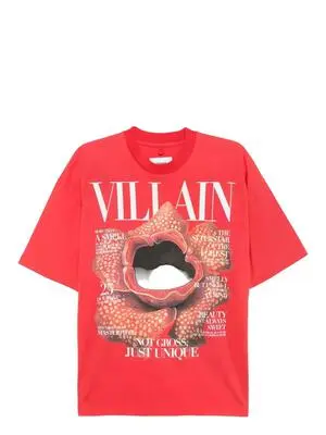 DOUBLET Graphic-printed T-shirt - Red
