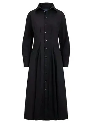 Polo Ralph Lauren Collared Shirt Dress - Black