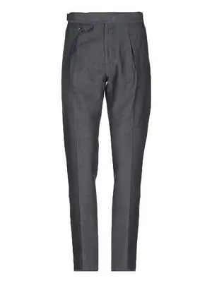 Incotex Cotton And Linen Pants - Grey