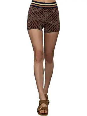 The Upside Crossroad Knit Shorts - Geo