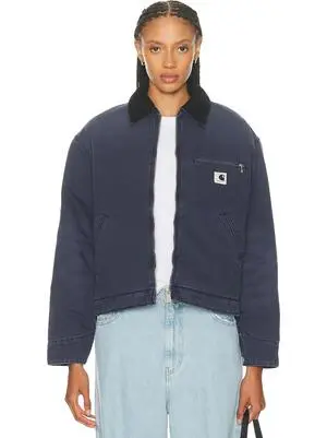 Carhartt Work In Progress Og Detroit Jacket - Dark Navy & Black