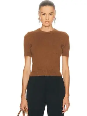 Ralph Lauren Short Sleeve Top - Cognac