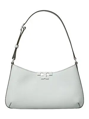Tory Burch Eleanor Soft Leather Slim Shoulder Bag - Sea