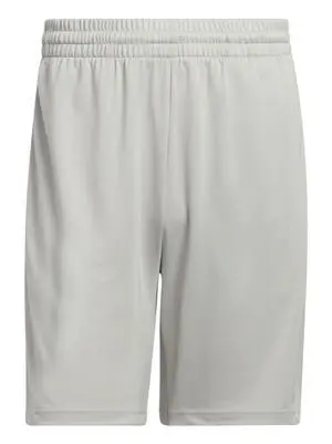 Adidas Legends 3-stripes Basketball Shorts - Metal Grey / White