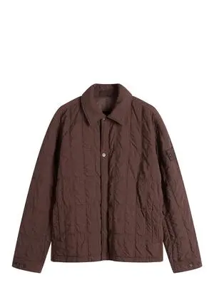 Stone Island Ghost Nylon Smerigliato Primaloft Jacket - Dark Brown