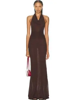 AYA MUSE Reed Dress - Bark