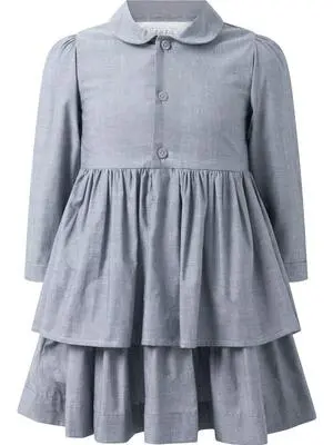 RACHEL RILEY Chambray Shirt Dress - Navy