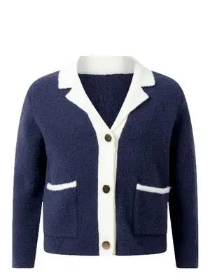 RACHEL RILEY Knit Blazer - Navy