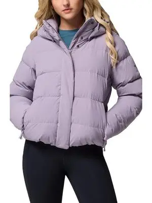 Columbia Amaze Puff Hooded Jacket - Shale Purple