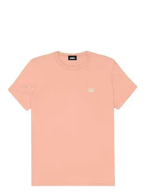 DALIX Bow Jersey Tee - Terracotta