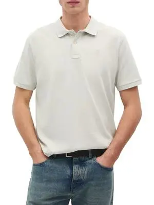 SCALPERS Basic Polo I Light Grey