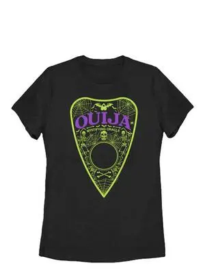 OUIJA Halloween Planchette Graphic T-shirt - Black