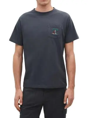 SCALPERS Boat Tee Dark Navy