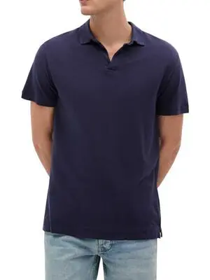 SCALPERS Thin Polo Navy