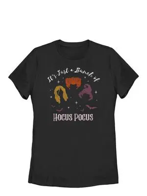 HOCUS POCUS Magical Witches Graphic T-shirt - Black