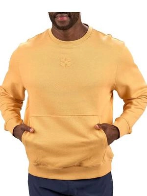 BLACK CLOVER Black Clover Pocket Crew Neck Pullover Latte