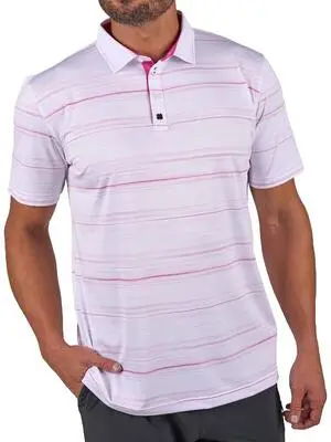 BLACK CLOVER Dots Polo - White