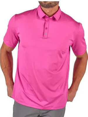 BLACK CLOVER Crockett Polo - Electric Rose