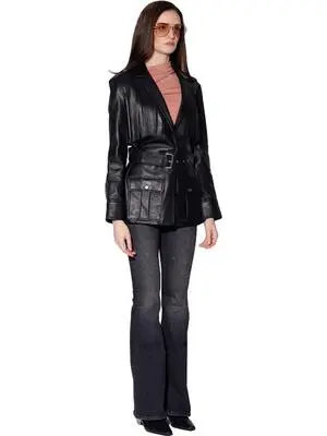 Walter Baker Linda Leather Jacket - Black