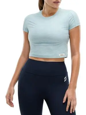 PELOTON Dreamblend Baby Tee Soft Blue