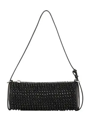 Walter Baker Quinn Knot Barrel Shoulder Bag - Black