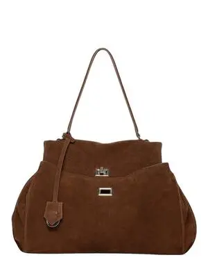 Walter Baker Billie Satchel - Truffle Suede