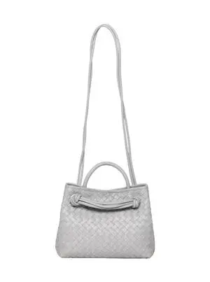 Walter Baker Leather Mini Tote - Elephant Grey