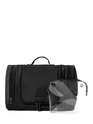 BAGGALLINI Deluxe Toiletry Kit - Black Twill