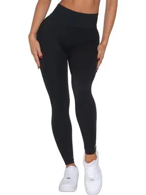 BOMBSHELL SPORTSWEAR Figure Butt Lift Leggings Black