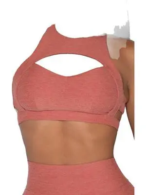 BOMBSHELL SPORTSWEAR Powerhouse Bra Georgia Peach